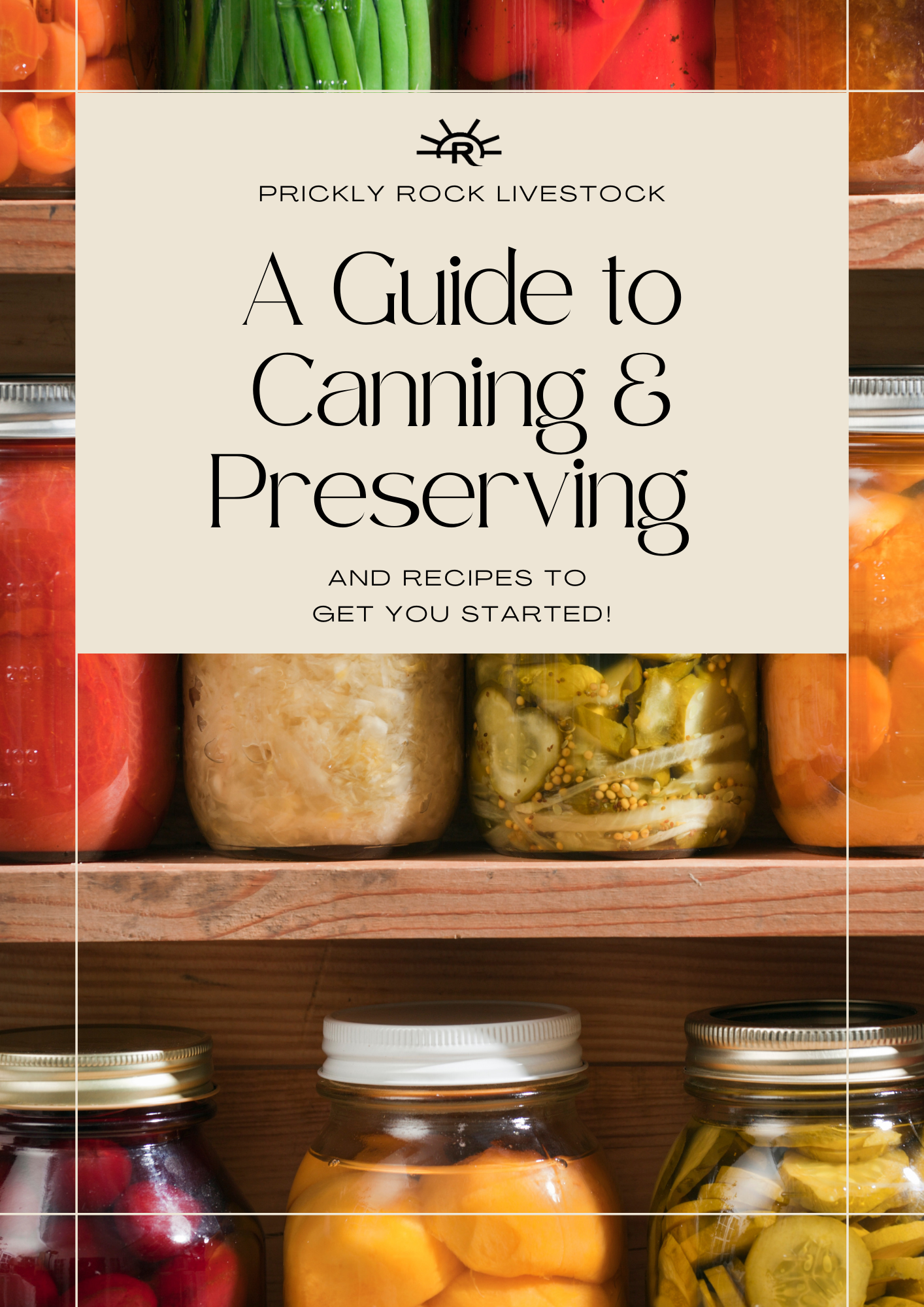 A Guide To Canning & Preserving Food + Recipes – Prickly Rock Livestock